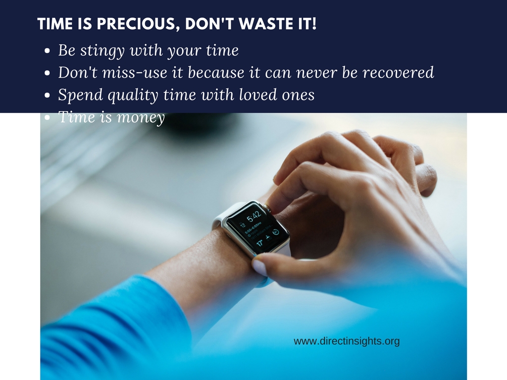 Use Your Time Wisely – Direct Insights